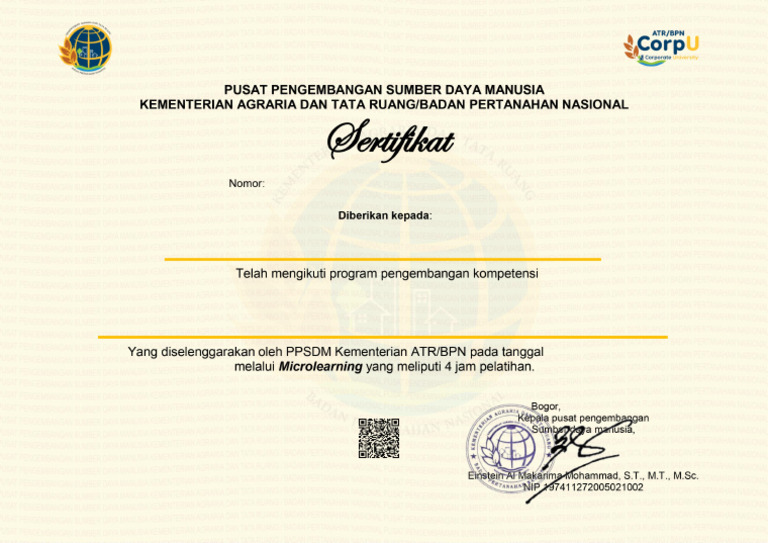 E Certificate | PDF