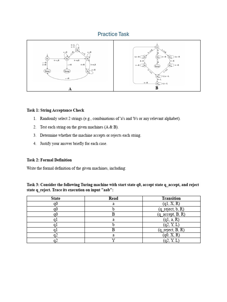 Toc Practice Task | PDF