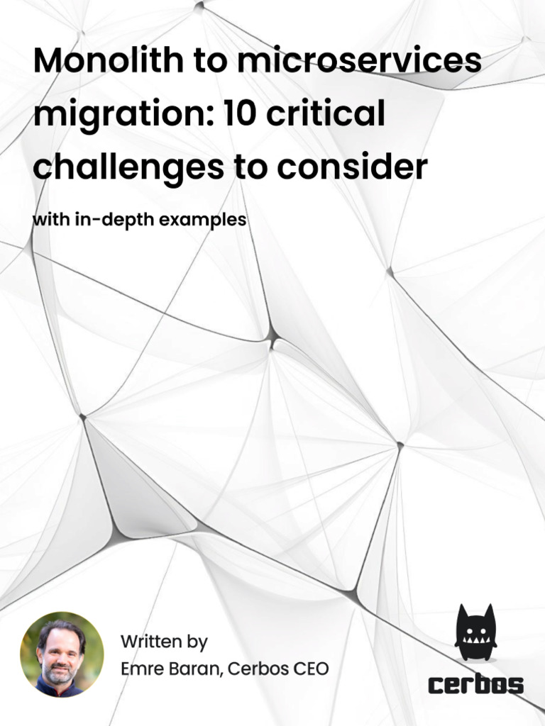(Ebook) Monolith To Microservices Migration | PDF | Load Balancing (Computing) | Computer ...