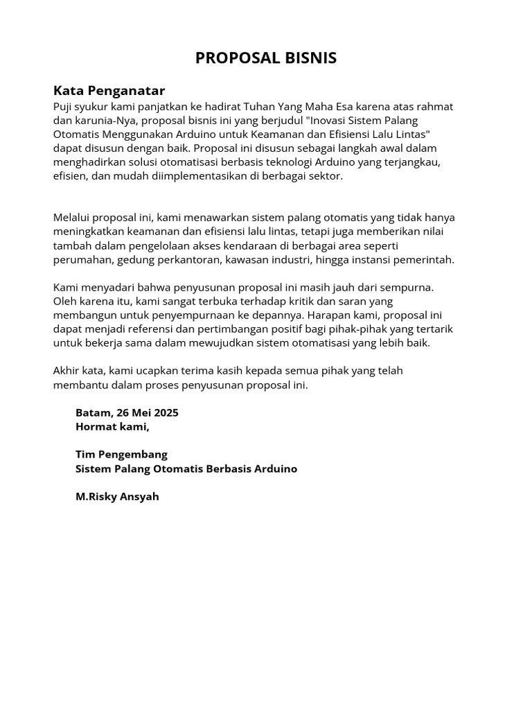 PROPOSAL BISNIS M. RISKY ANSYAH - 20250604 - 190456 - 0000.pdf - 20250604 - 224415 | PDF