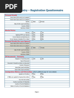 CSME - Application Form - 15MAR2021 | PDF | Passport