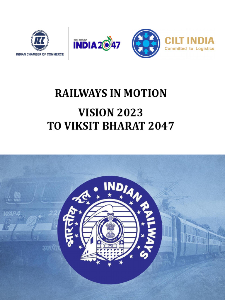 Railways Vision 2030 for Viksit Bharat | PDF | Rail Transport | Train