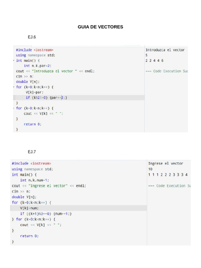 Guia De Vectores Pdf