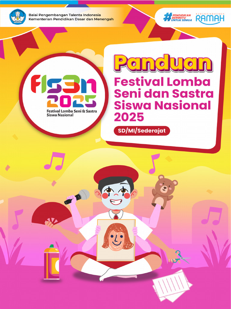 Panduan Teknis Pelaksanaan FLS3N SD 2025-1 | PDF