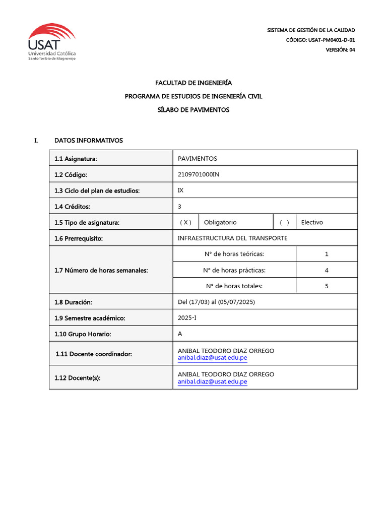 Sila Bo 2025 I Pavi Mentos A | PDF | Laboratorios | Diseño