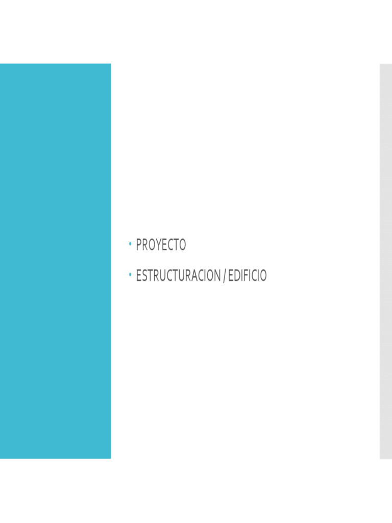 E Structur Ac I On Edificio | PDF