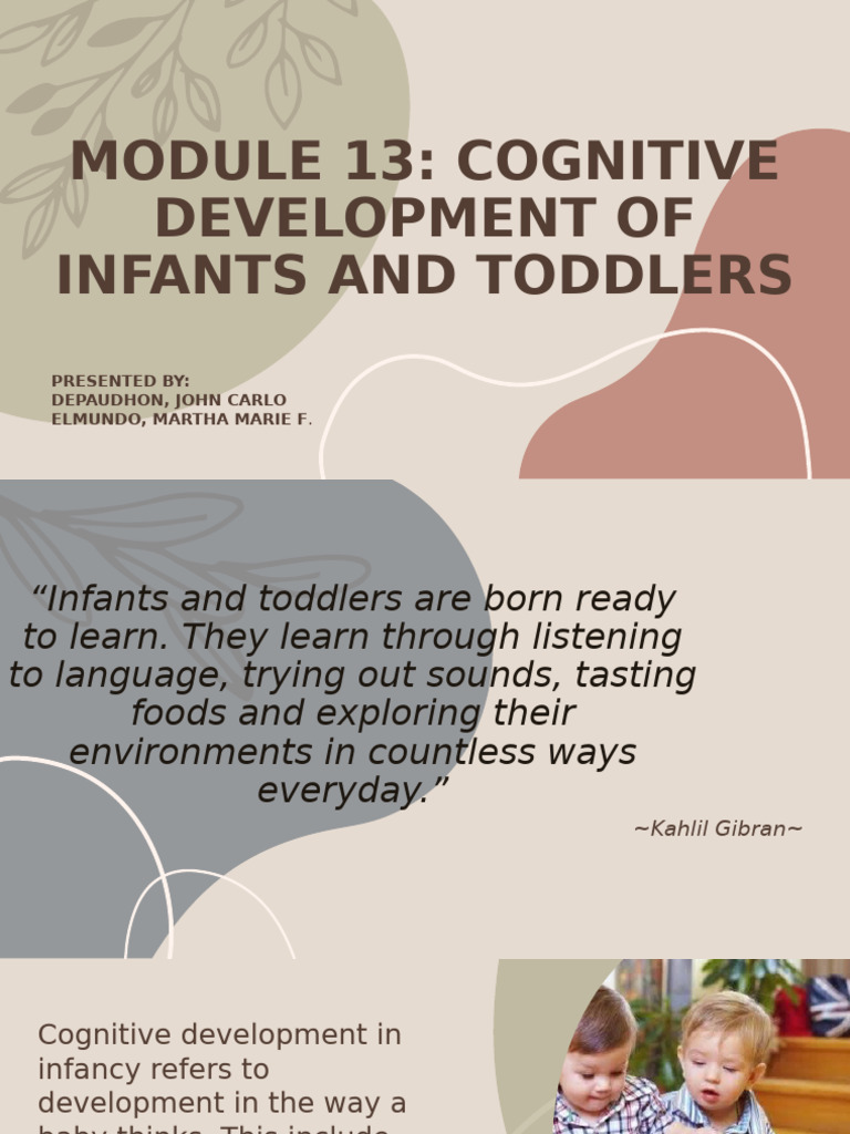 Module 13 Child and Ado - Depaudhon & Elmundo | PDF | Cognitive ...