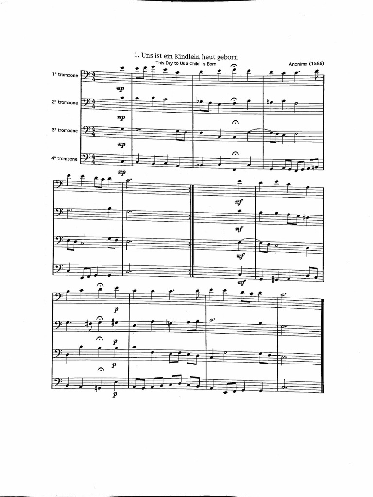Bach Chorales - 4 Part | PDF