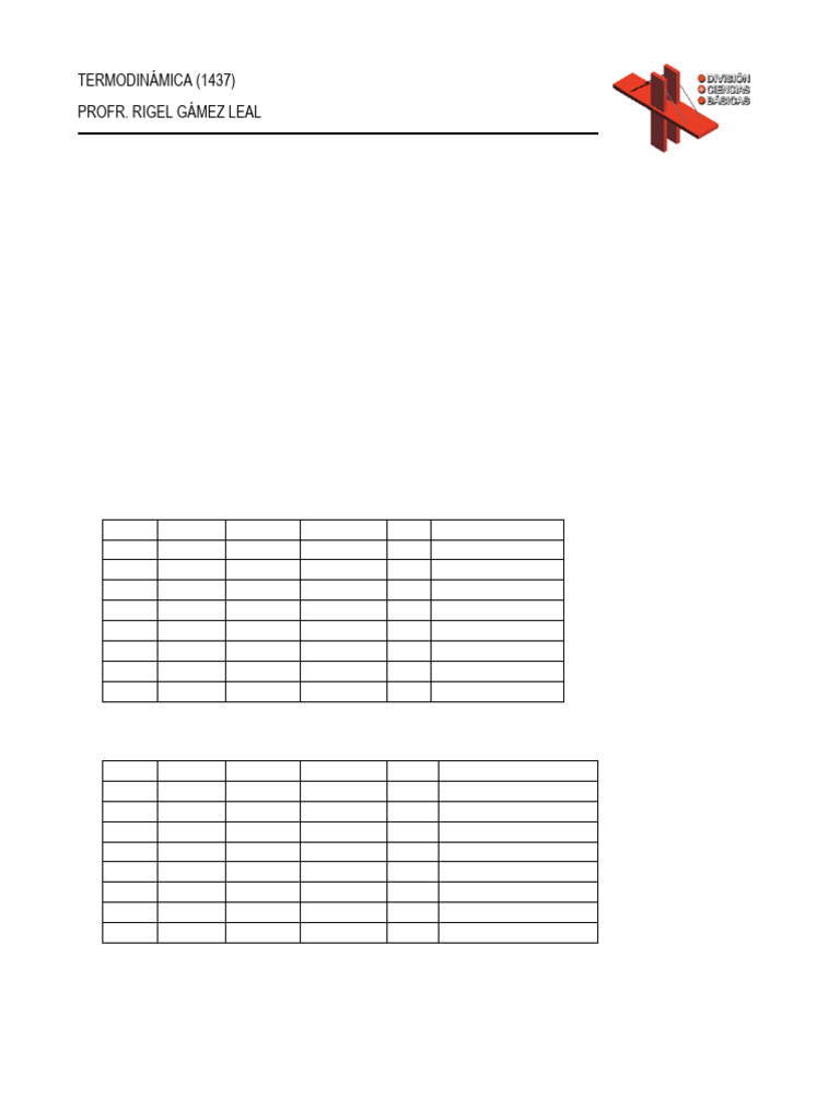 Ej Tema3 Ter Sem 2025 2 | PDF | Agua | Vapor