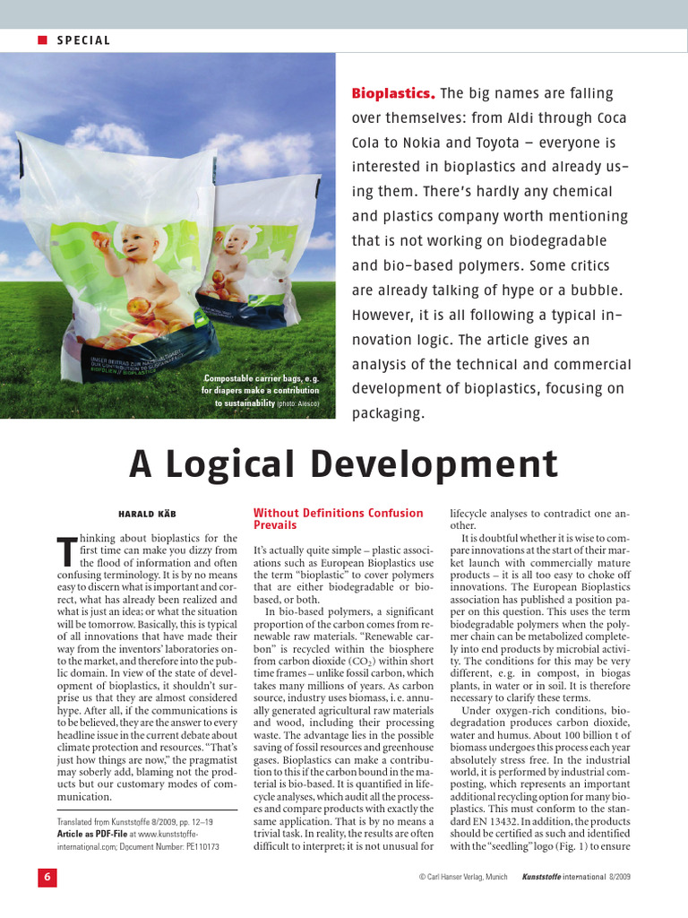 FA KUI 200906 006-011 A Logical Development | PDF | Biodegradation ...