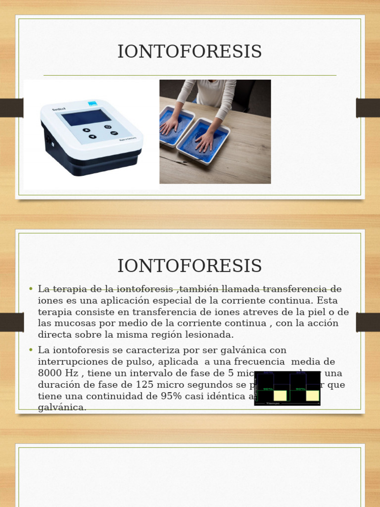 IONTOFORESIS | PDF
