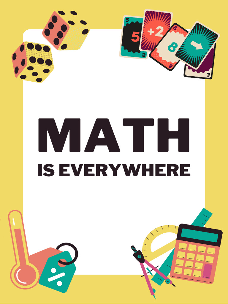 Bold Colorful Math Is Everywhere Poster - 20250615 - 024934 - 0000 | PDF