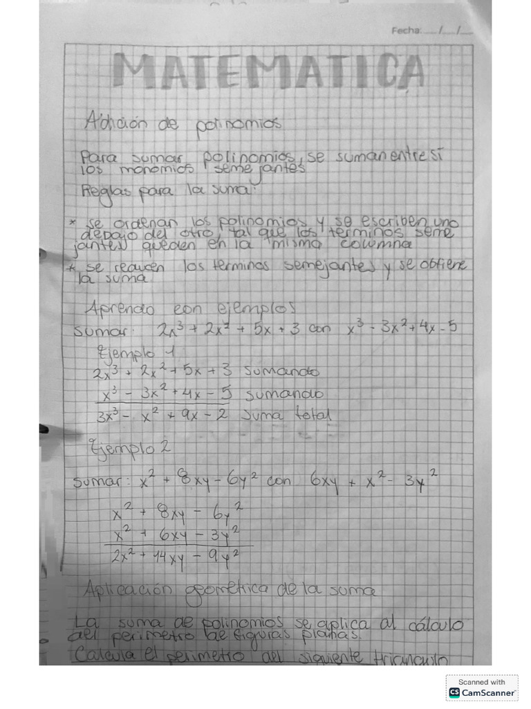 Mi Tarea de Matematica | PDF