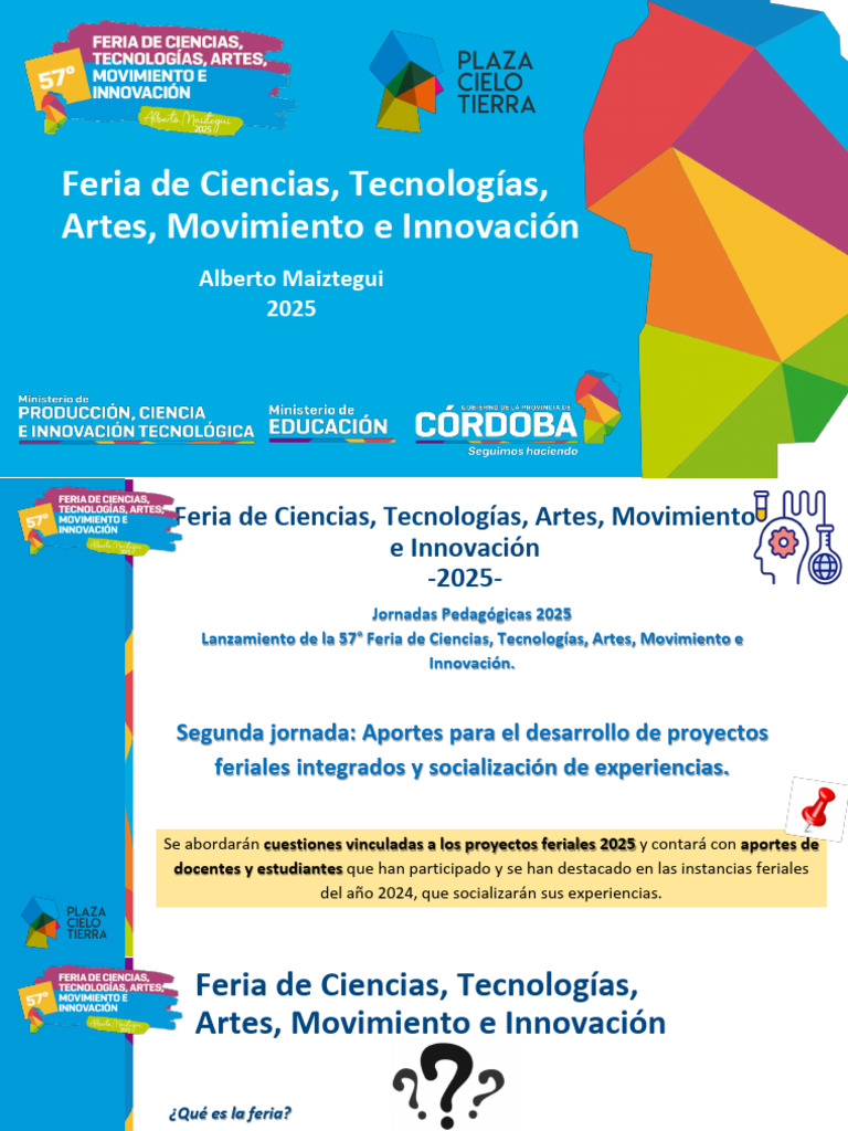 Feria Cba 2 Jorn 4 Abril 2025 | PDF | Enseñando | Aprendizaje