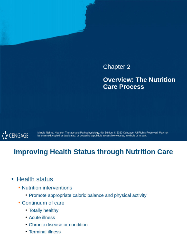Nutrition Care Process Overview | PDF | Medical Diagnosis | Health Care