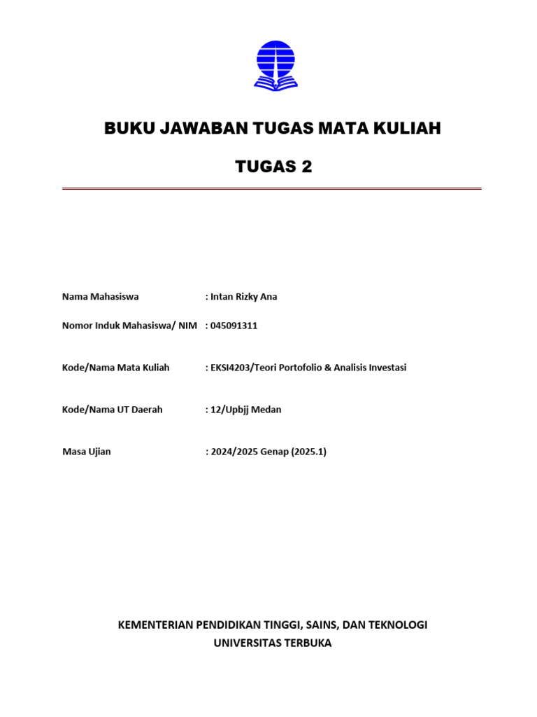 Portofolio Tgs 2 | PDF