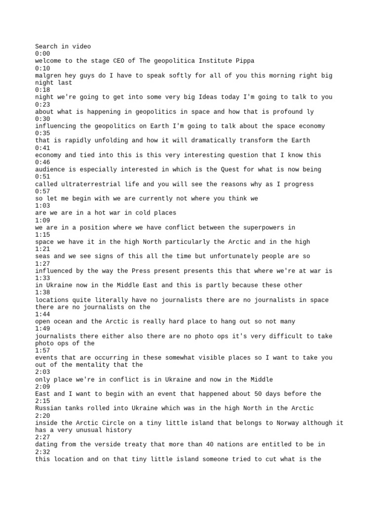 UAP-Dr. Pippa Malmgren On The Space Race, Geopolitics and The Quest For ...