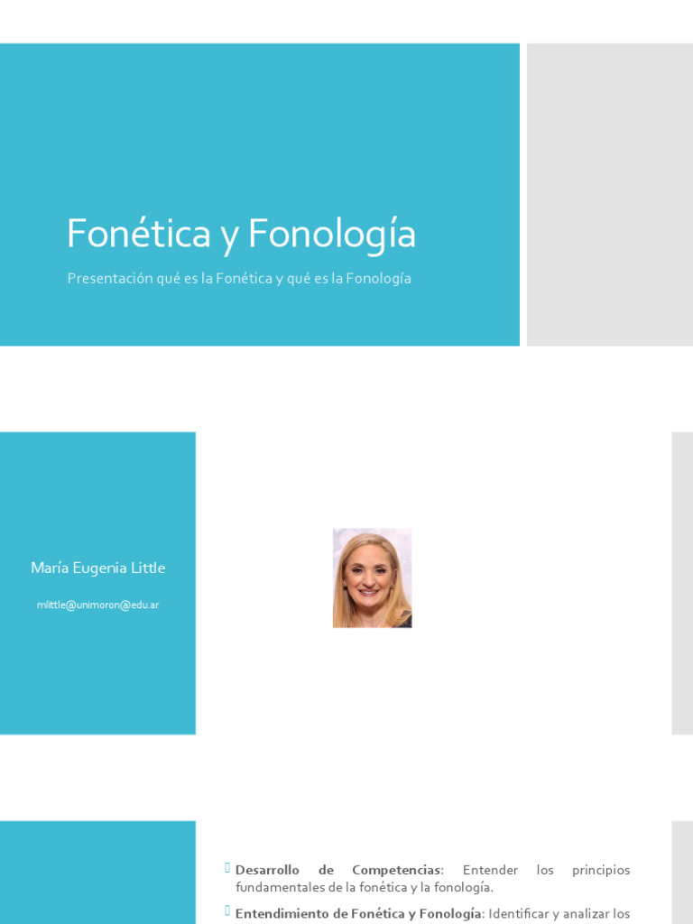 Power Clase 1 Fonética y Fonología - PPTX POWER COMPLETO VERDADERO | PDF | Fonética | Fonología