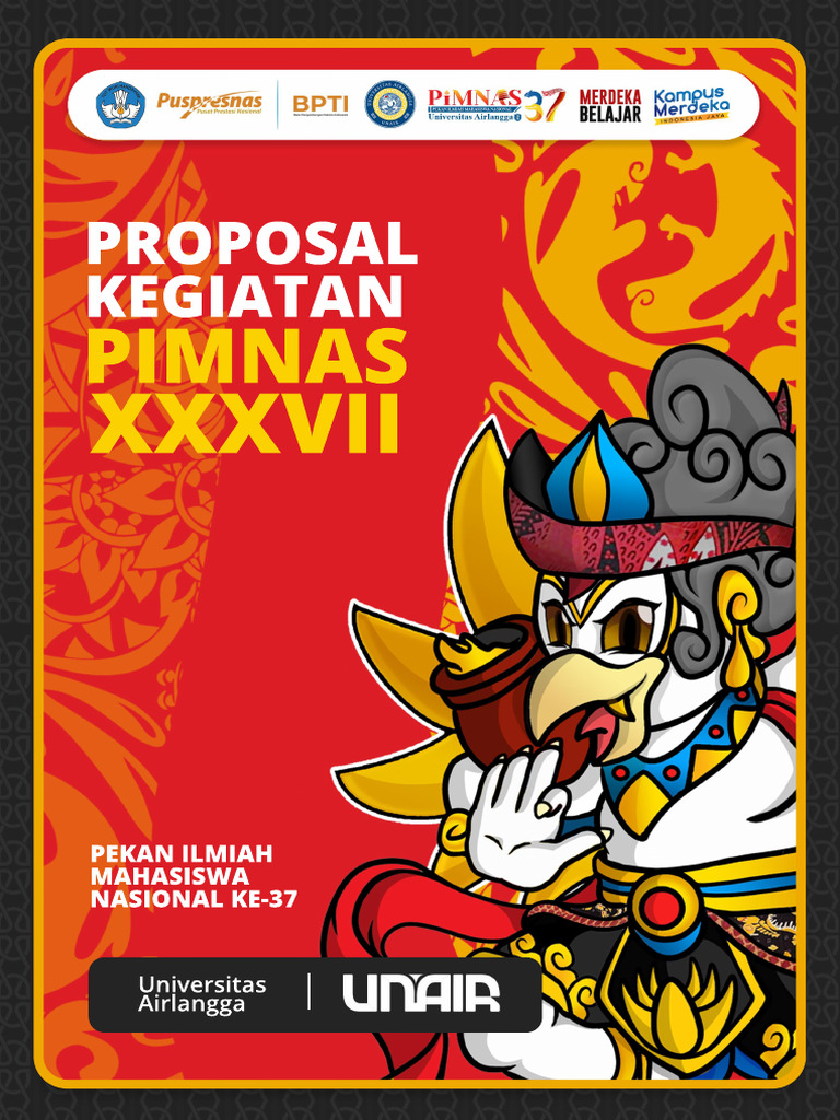 Proposal Pimnas 37 Unair | PDF