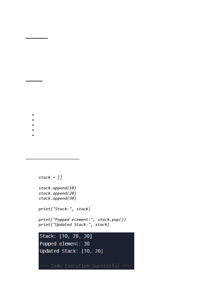 Python Data Structures Lab Guide | PDF