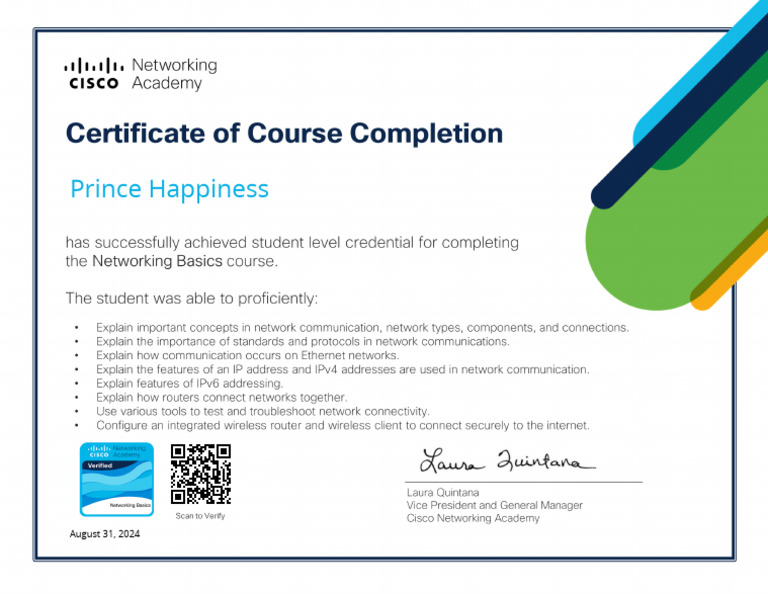 Networking Basics Badge20240905 7 382edm | PDF