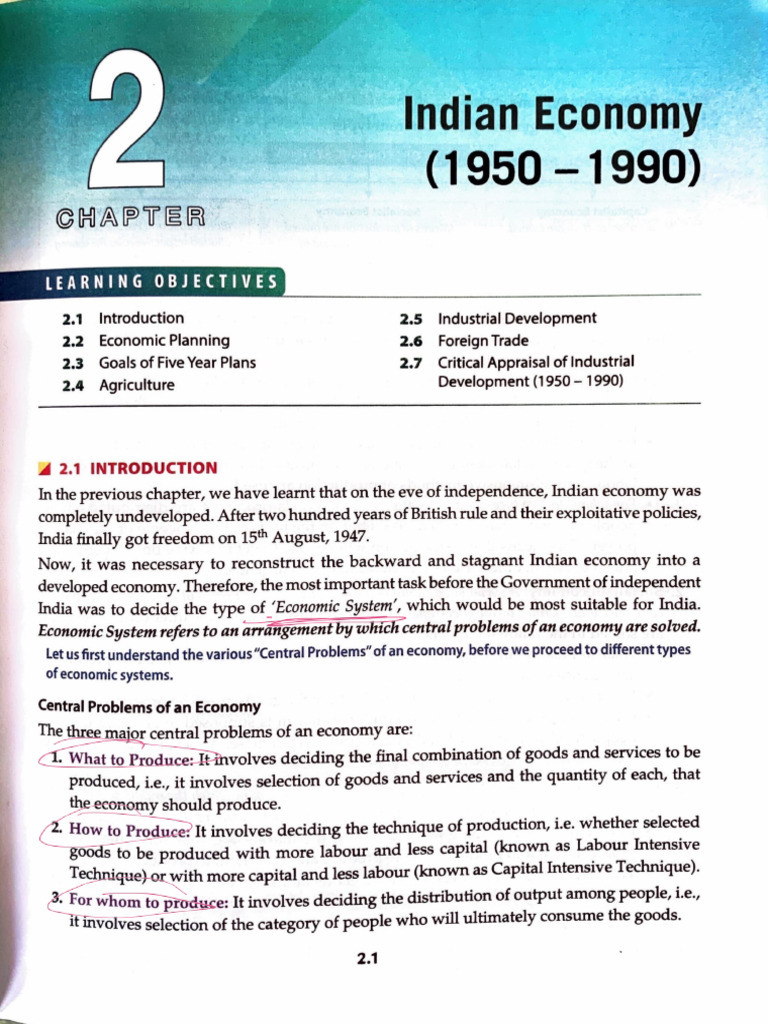 IED CH 2 Sandeep Garg | PDF | Economic Planning | Socialism