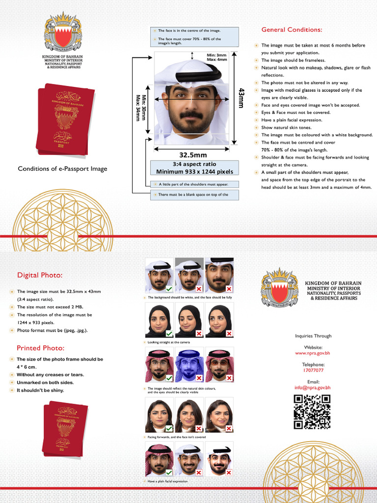 Epassport Photo Condition en | PDF