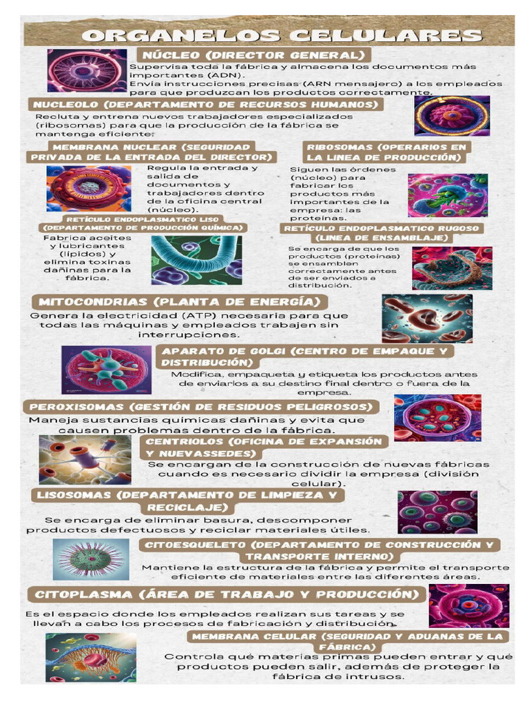 Organelos Celulares | PDF