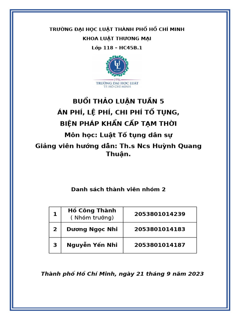 BTTuan5_Anphi_Nhom2 | PDF