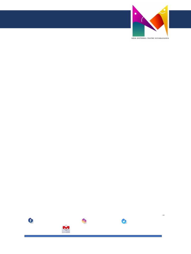 Carta para Reunión Teatro BCA e IMCT 2025 | PDF | Teatro | Turismo