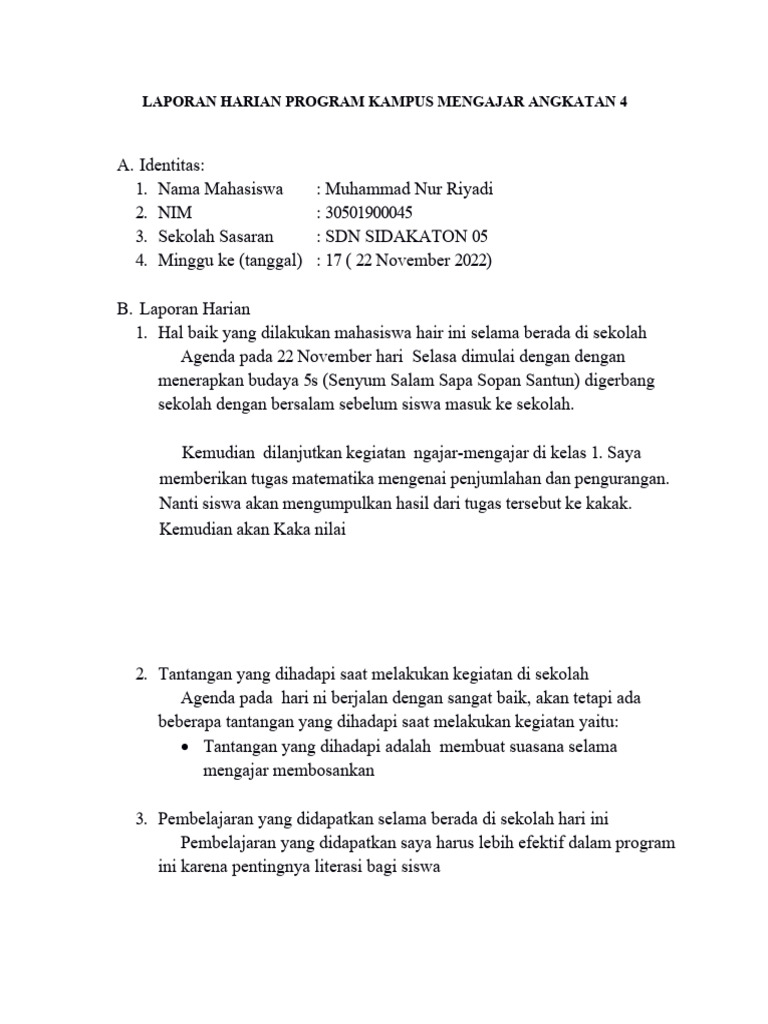 Jadwal Kampus Merdeka | PDF