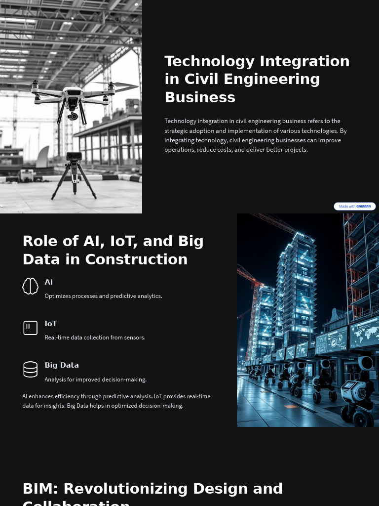 Integrating Technology in Civil Engineering | PDF