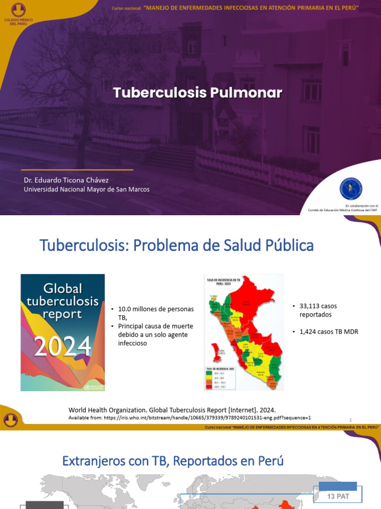 Tuberculosis Pulmonar | PDF | Tuberculosis | Inmunología
