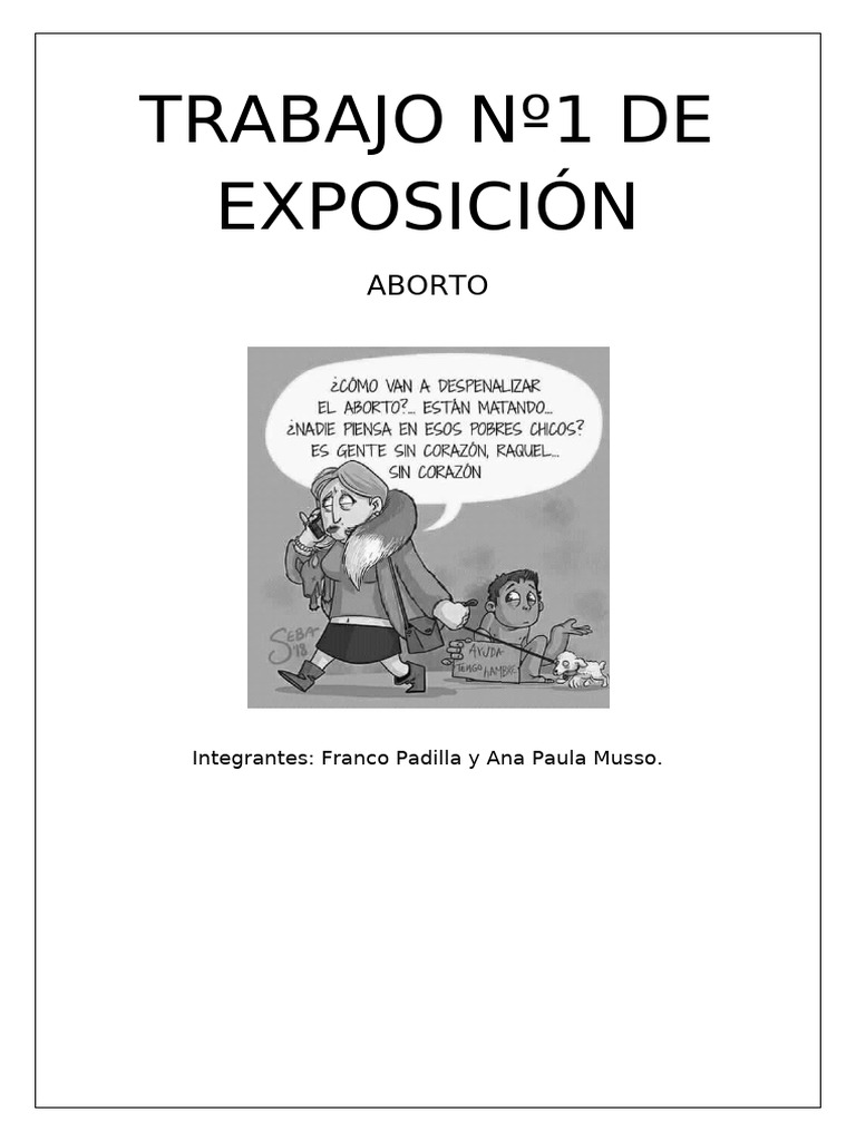 TP Exposición Ética | PDF | Aborto | Control de la natalidad