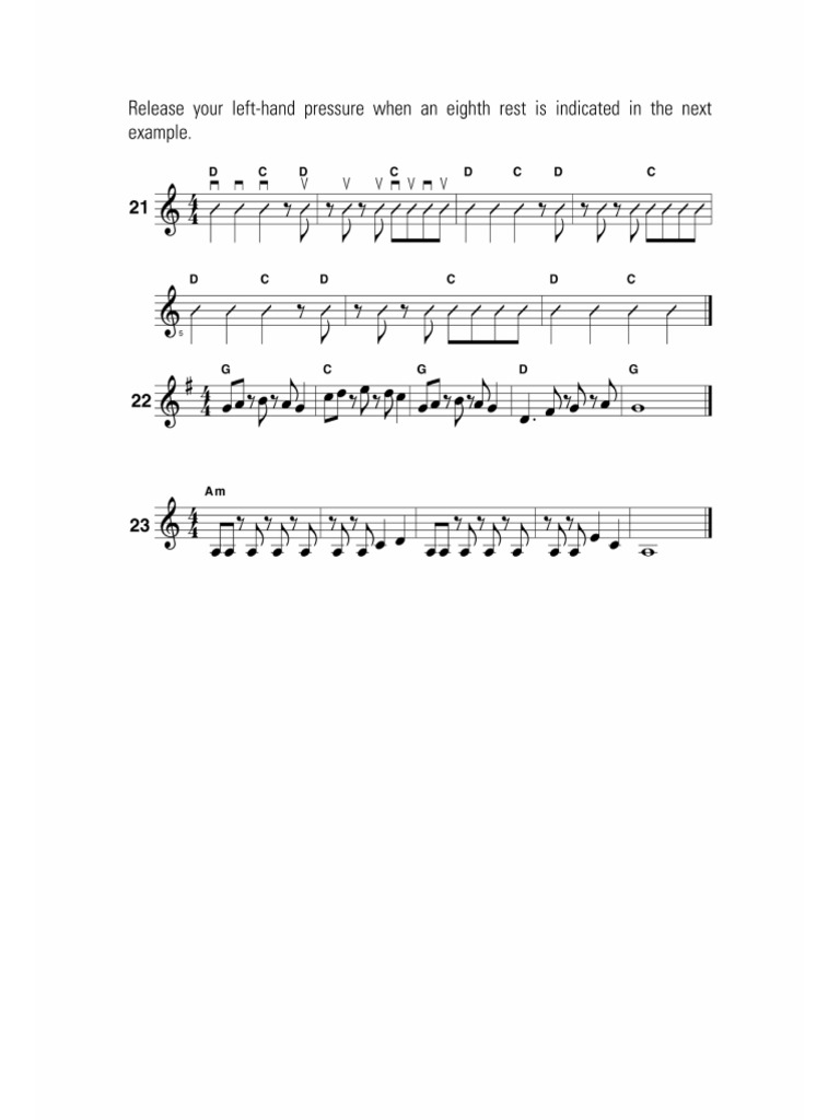 Rhythm Exercises | PDF