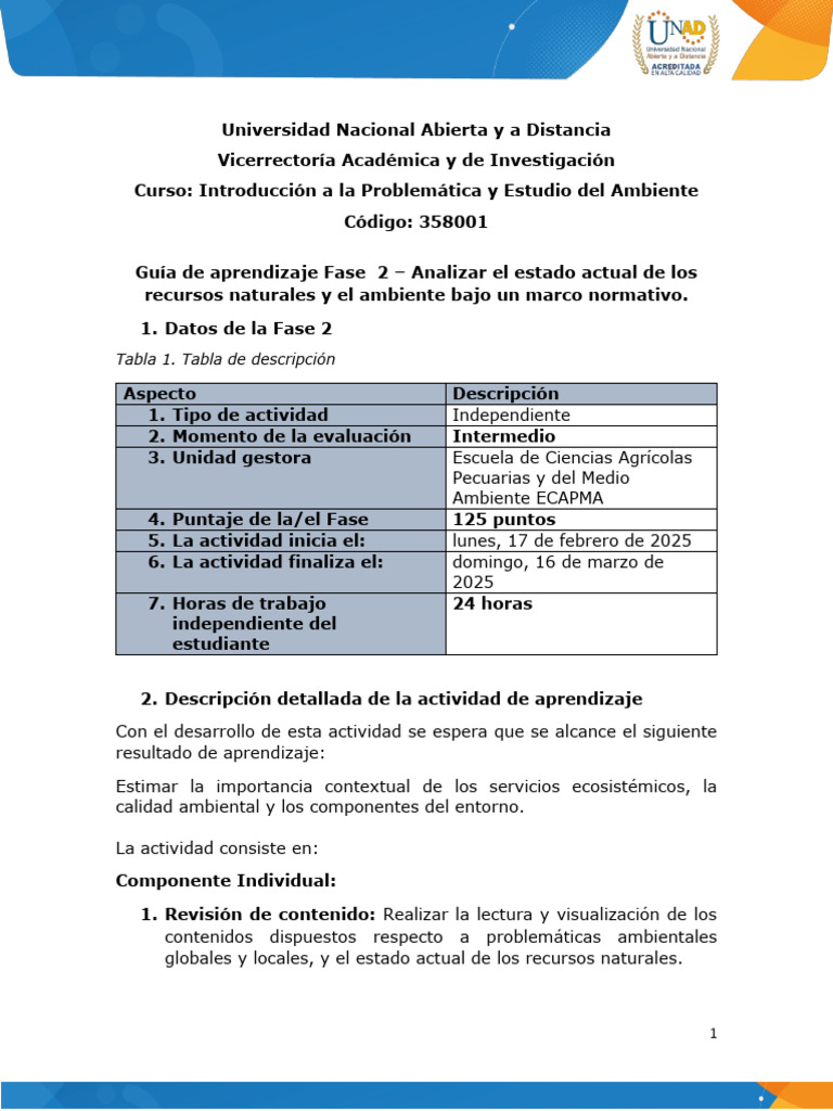 Guía de Aprendizaje Fase 2 - Analizar El Estado Actual de Los Recursos ...