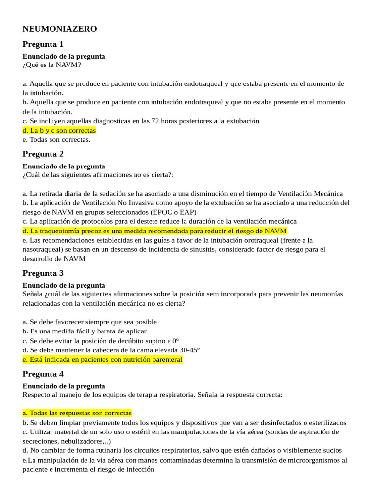 Prevención y Manejo de NAVM | PDF | Lavado de manos | Medicina CLINICA
