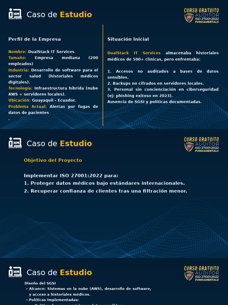 Clase 1 ISO Fundamentals | PDF | Riesgo | La seguridad informática