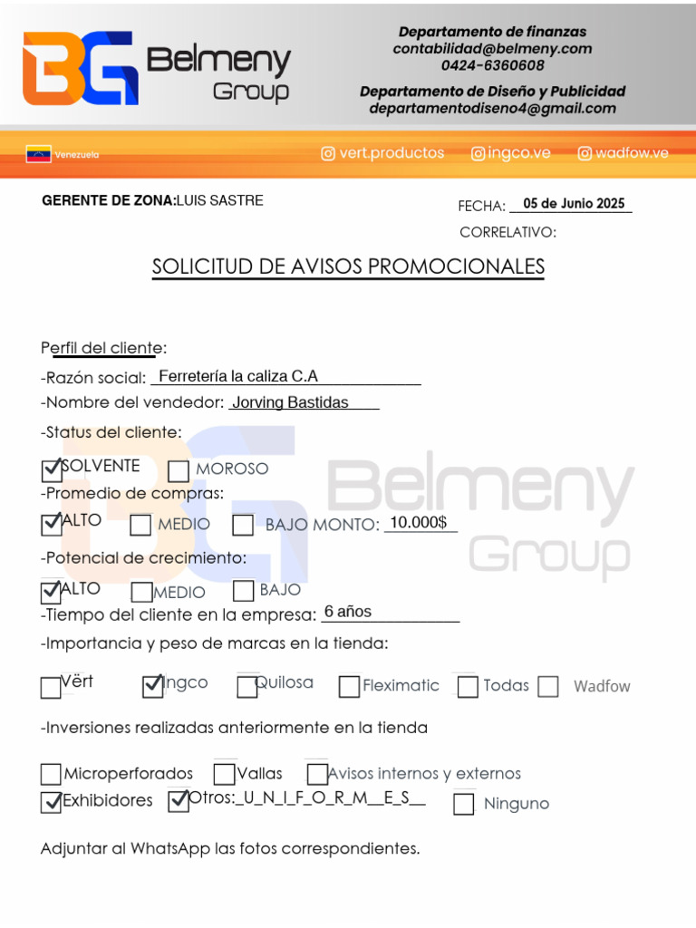 Formato Solicitud de Avisos Inv Grt-3.Pdf - 20250605 - 142200 - 0000 | PDF