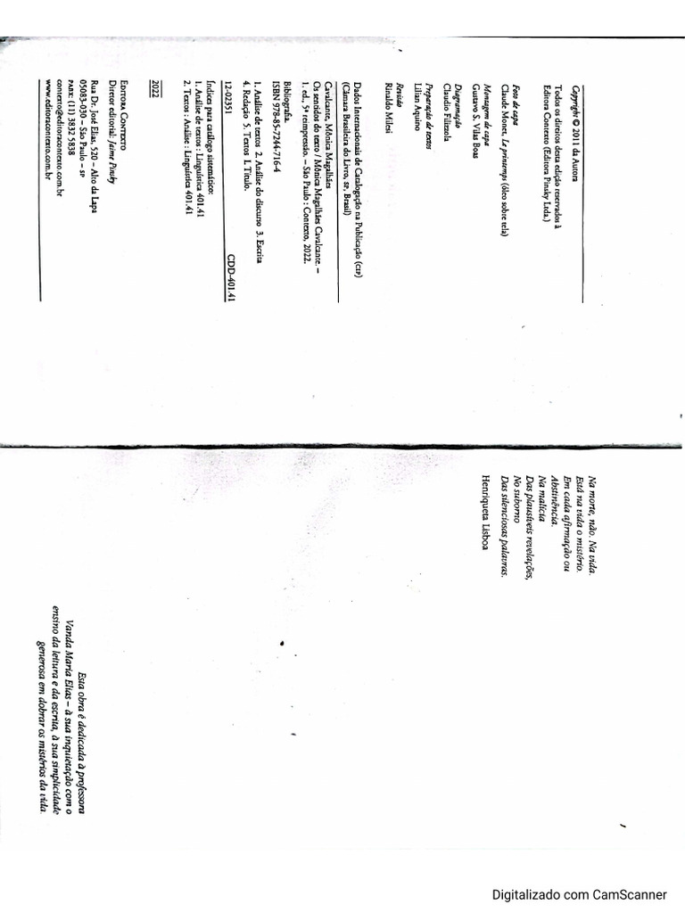 Sequências Textuais - Mônica Magalhães | PDF