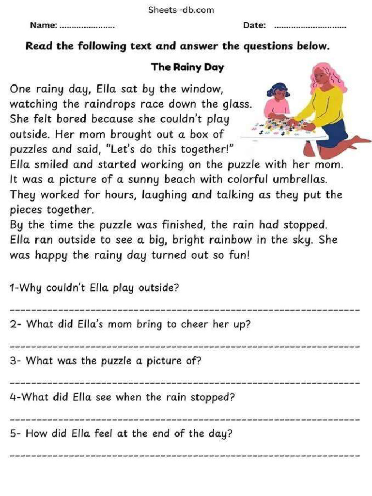 The Rainy Day | PDF