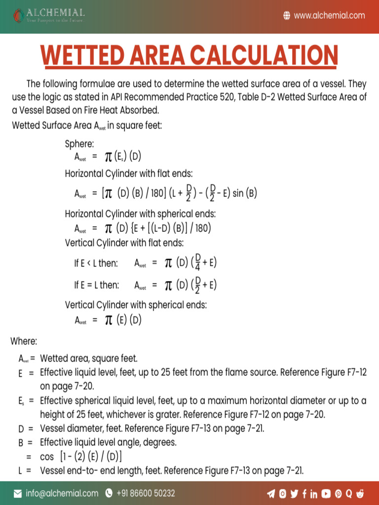 Wetted Area Calculation For Vessels | PDF | Area | Geometry