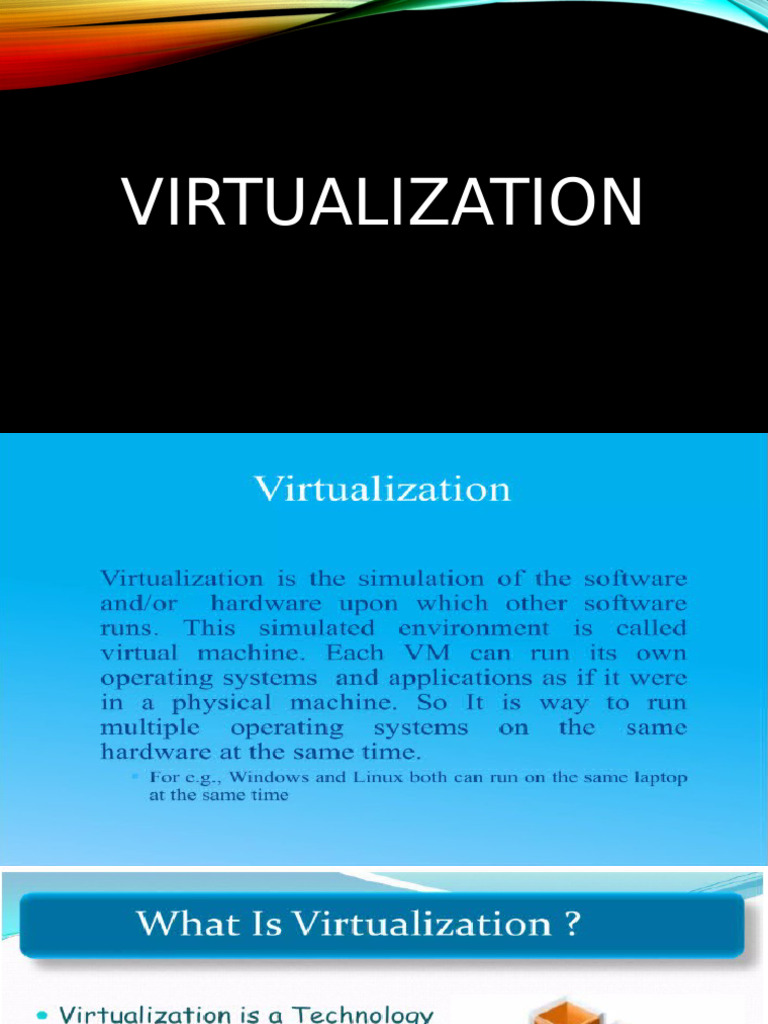 Virtual Ization | PDF