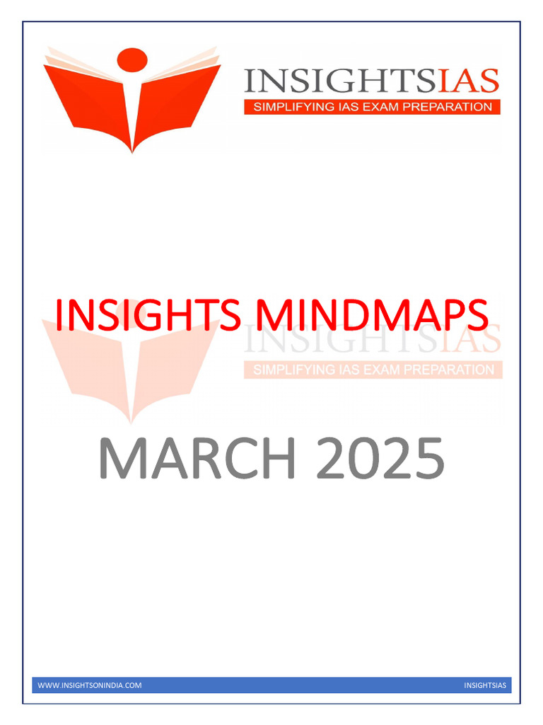 Insights March 2025 Mindmaps Compilation Pdf Pdf Workforce Unemployment