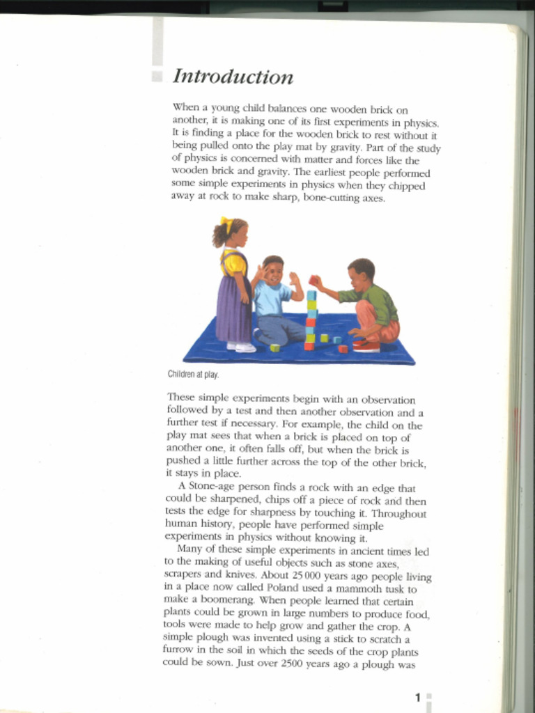 Physics - Year 7 - Chapter 1 | PDF