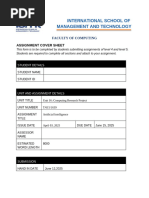 WSU Assignment Cover Sheet | PDF