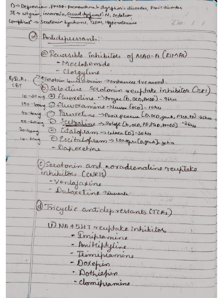 Depressants & Convulsants | PDF