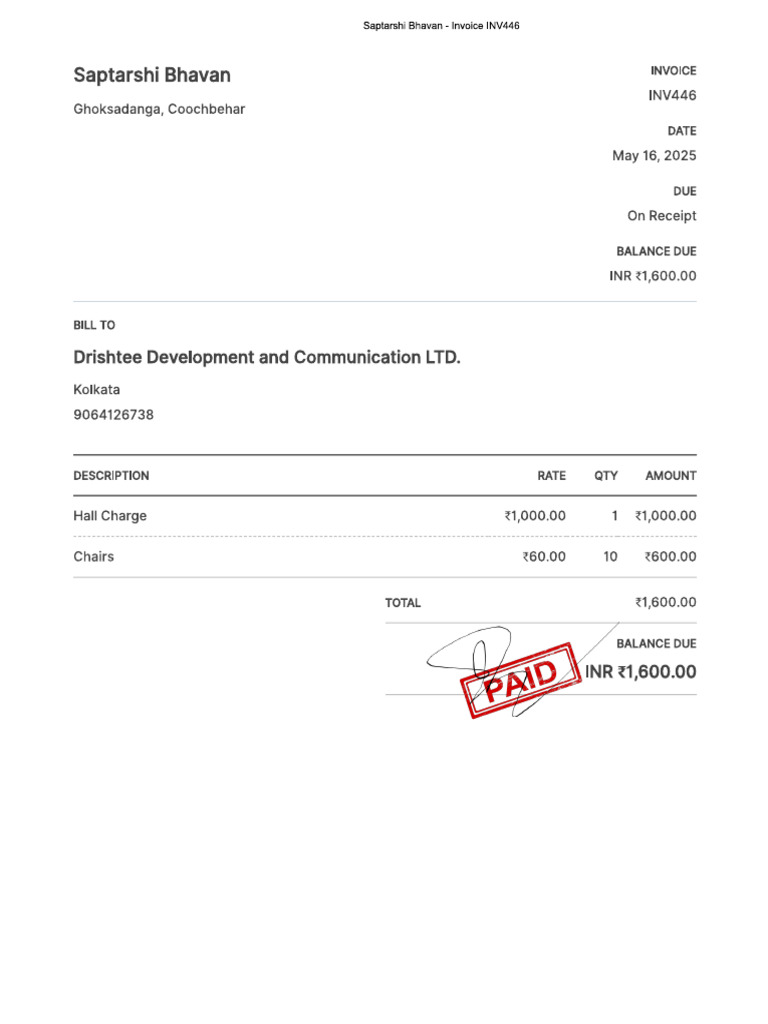 Hall Bill | PDF