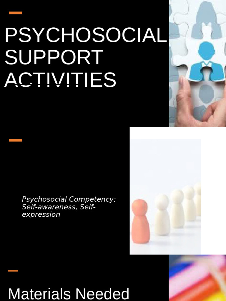 Psychosocial-Activities - PPTX 20250615 121818 0000 | PDF | Learning ...