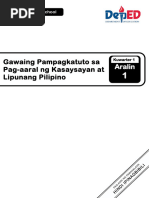 Aralin 1 Mga Palatandaan at Katangian NG Kamalayang Pangkasaysayan | PDF
